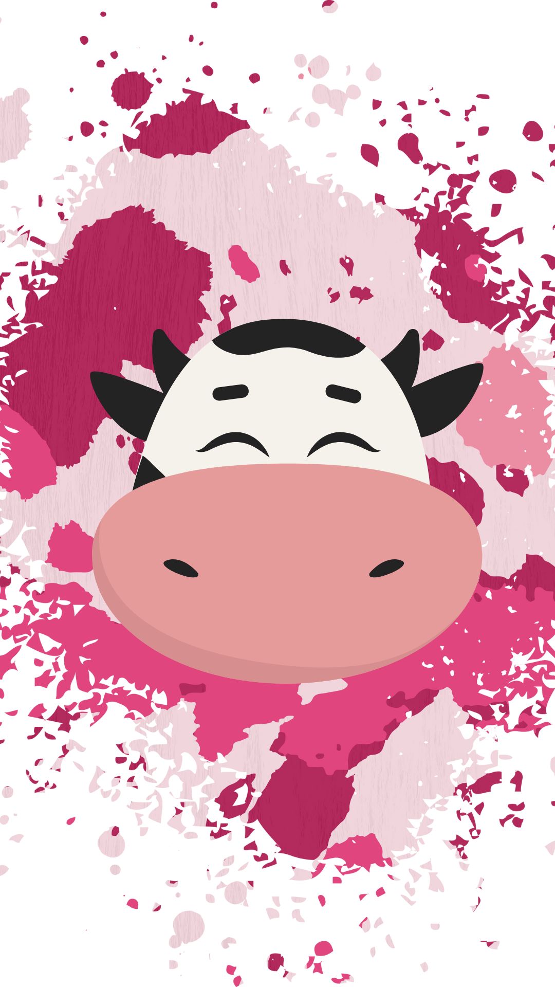 40+ Cute Strawberry Cow Wallpapers for your screens