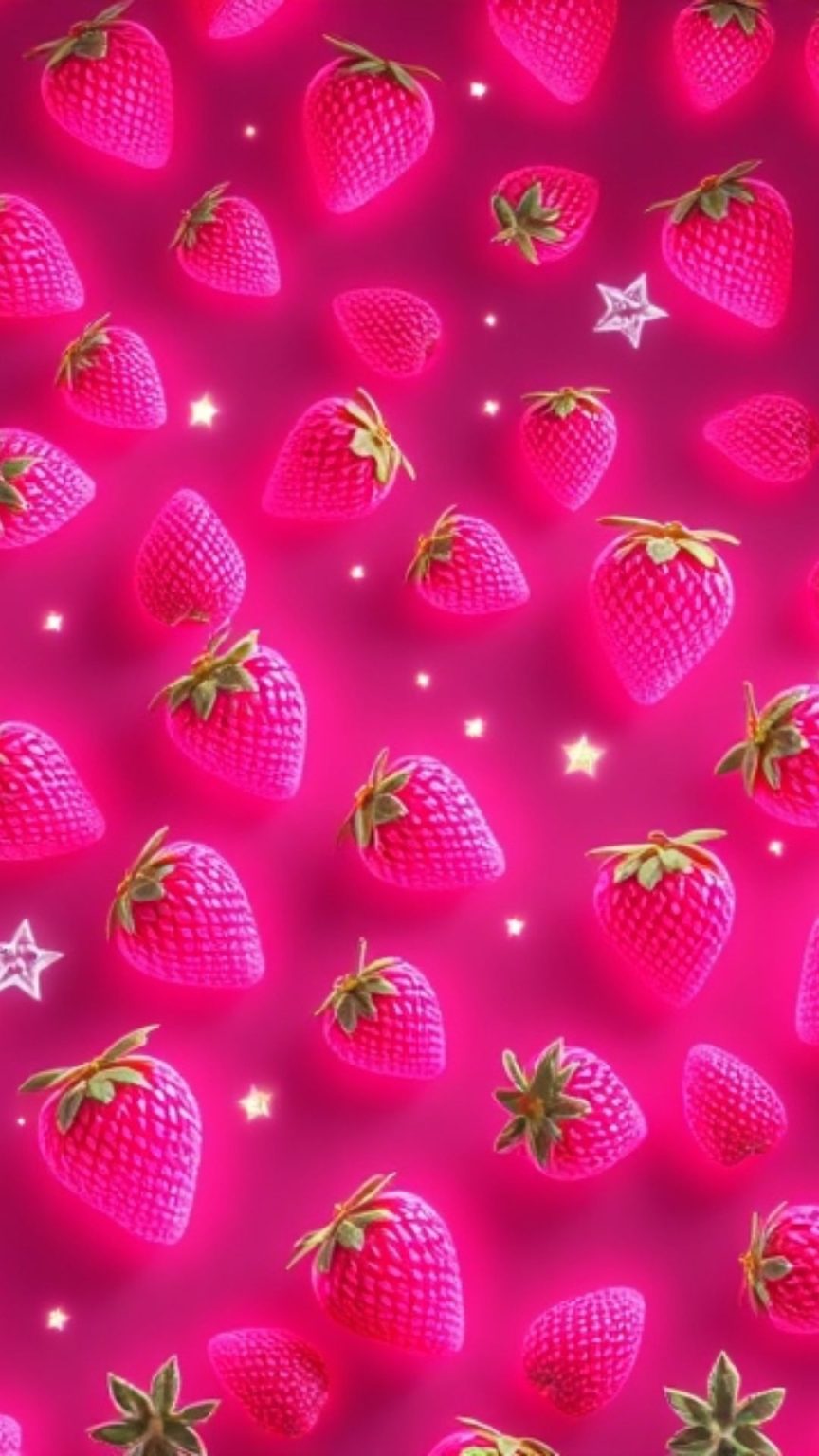 Pink Strawberry Wallpapers for 2026