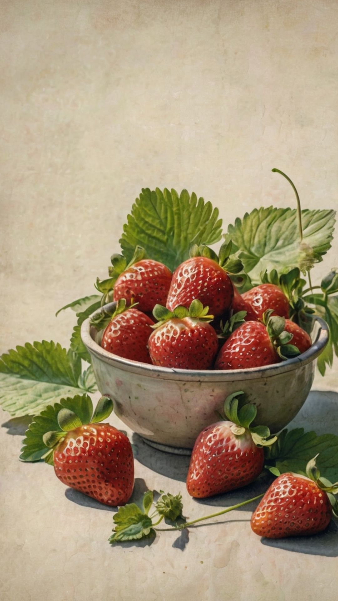 [50+] Vintage Strawberry Wallpaper for Free