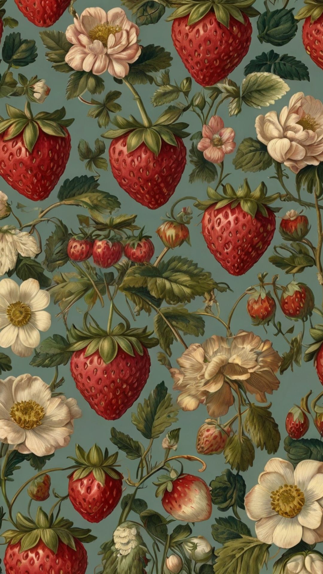 [50+]William Morris Strawberry Thief Wallpapers