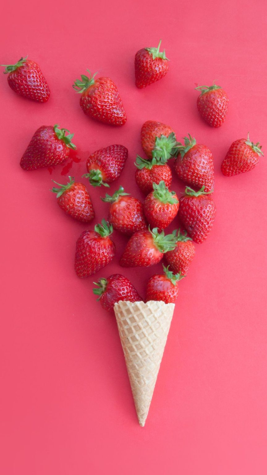 70+ beautiful strawberry wallpapers for you